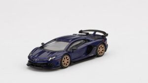 truescale miniatures true scale miniatures model car compatible with lamborghini aventador svj limited edition 1/64 diecast model car mgt00343