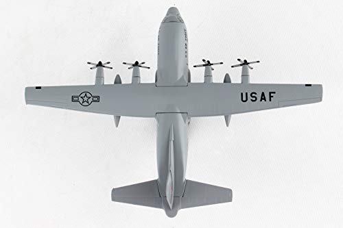 Daron Worldwide Trading Postage Stamp USAF C-130 1/200 Spare 617 Airplane Model, White