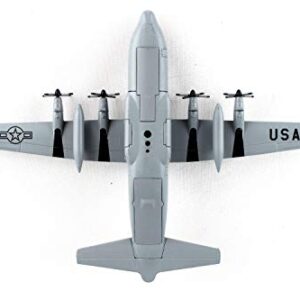 Daron Worldwide Trading Postage Stamp USAF C-130 1/200 Spare 617 Airplane Model, White