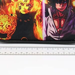 MU Model Japanese Anime Pencil Case - Multifunction PU Leather Pencil Case with Zipper Closure - Carrying Case for School Supplies Office Stuff