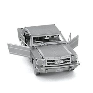 Fascinations Metal Earth 1965 Ford Mustang 3D Metal Model Kit Bundle with Tweezers