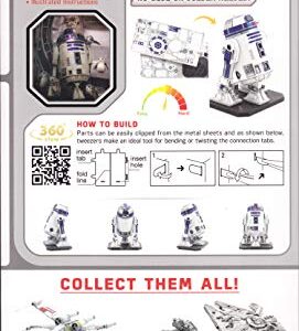 Fascinations Metal Earth Premium Series Star Wars R2-D2 in Color 3D Metal Model Kit