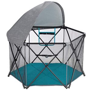 evenflo play-away portable playard (cedar grove)