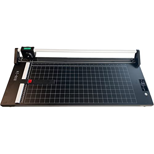 CALCA 24 Inch Precision Rotary Paper Cutter Paper Trimmer 24 inch Manual Sharp Photo Paper Trimmer and Cutters