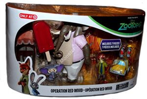 zootopia operation red wood story pack nick wilde ele-finnick jerry jumbeaux ,#g14e6ge4r-ge 4-tew6w212288