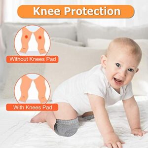 Baby Head Protector & Baby Knee Pads for Crawling, Toddlers Head Safety Pad Cushion Adjustable Backpack, Baby Back Protection for Walking & Crawling, for Age 5-24months, Cute Lion