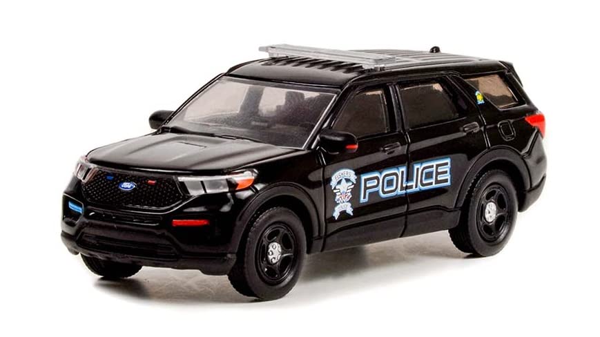 Greenlight 30350 Hot Pursuit - 2022 Police Interceptor Utility - Fishers Police Department, Fishers, Indiana (Hobby Exclusive) 1/64 Scale Diecast