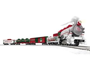 lionel winter wonderland lionchief 0-8-0 set with bluetooth capability, electric o gauge train set with remote