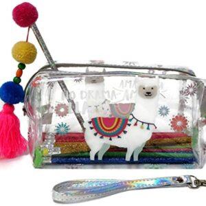 Llama Light Pencil Case Pen Pencils Gift Set