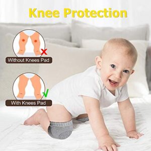 Baby Head Protector & Baby Knee Pads for Crawling,Adjustable Toddlers Head Safety Pad Cushion Backpack,Baby Back Protection for Crawling & Walking,for Age 5-24months,Bee