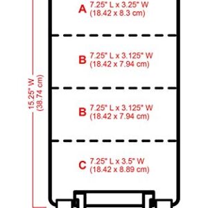 ArtBin Art Bin 6925AA Semi Satchel & ArtBin 6934AB Satchel with Marker Tray, Art & Craft Organizer, [1] Plastic Storage Case, Clear, 15.25 x 8 x 6.25, Translucent