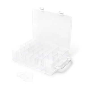 Dritz Thread Storage Box 13X10X3, Transparent