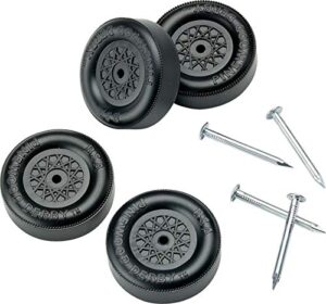 official pinewood derby wheels and axels (black)