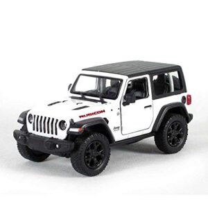 wrangler rubicon replica 5 inch hardtop new off road 4×4 diecast model toy car white