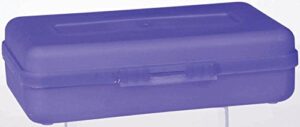 purple pencil case | 2 1/2″ x 8 1/4″ x 5″ | 1 pc.