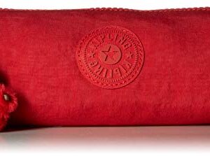 Kipling Women's Freedom Pencil Pouch, Small, Zipped, Water-Resistant, Pen Case, Cherry