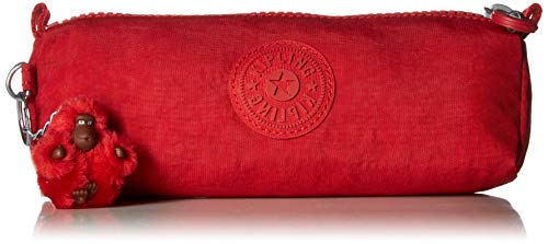 Kipling Women's Freedom Pencil Pouch, Small, Zipped, Water-Resistant, Pen Case, Cherry