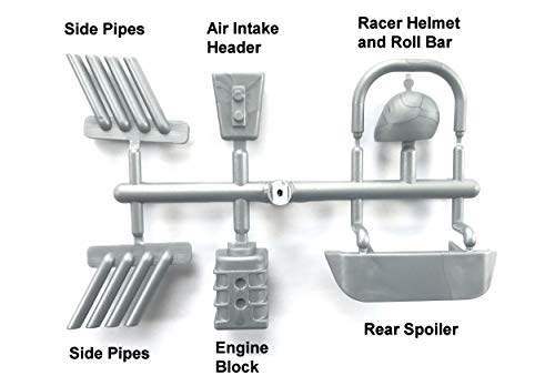 Pintwood Pro Basic Derby Car Kit with Official Wheels, Official axles and pre-Cut pre-drilled Wedge Block