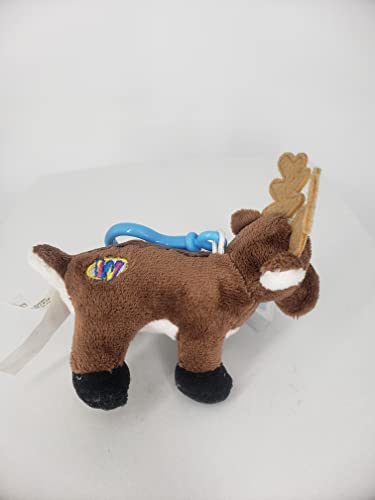 Webkinz Virtual Pet Plush - Kinz Klip - REINDEER (4.5 inch) -New Unused Code Tag ^G#fbhre-h4 8rdsf-tg1379730