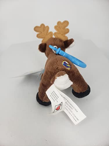 Webkinz Virtual Pet Plush - Kinz Klip - REINDEER (4.5 inch) -New Unused Code Tag ^G#fbhre-h4 8rdsf-tg1379730