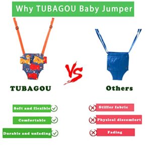 Door Jumper for Baby Swing Jumper, Adjustable Johnny Jumper w Seat, Baby Doorway Jumper Set Great for Baby Exerciser, Durable Door Clamp Bumper Jumper for 6-24 Months Toddler Infant