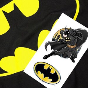 Juvenile Batman Classic Logo T Shirt & Stickers (2T) Black