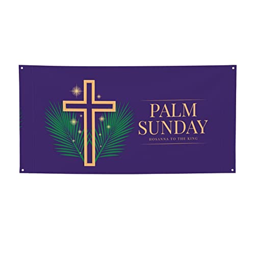 Palm Sunday 2023 Yard Banner Backdrop Party Photography Background Birthday Backdrops Decor Medium