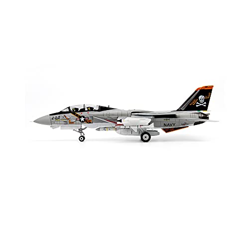 NUOTIE US Navy F-14 Tomcat 1/72 Alloy Model VF-84 Jolly Rogers Fighter DieCast Aircraft Military Display Model