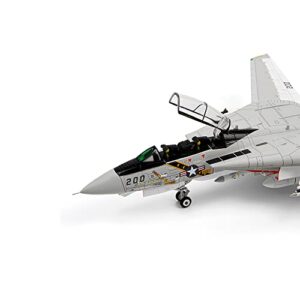 NUOTIE US Navy F-14 Tomcat 1/72 Alloy Model VF-84 Jolly Rogers Fighter DieCast Aircraft Military Display Model