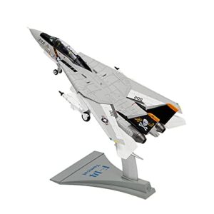 NUOTIE US Navy F-14 Tomcat 1/72 Alloy Model VF-84 Jolly Rogers Fighter DieCast Aircraft Military Display Model