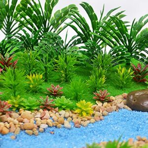 110pcs model plants miniature toy trees train scenery fairy garden trees diorama trees model scenery railway park garden scene architecture wargame trees model