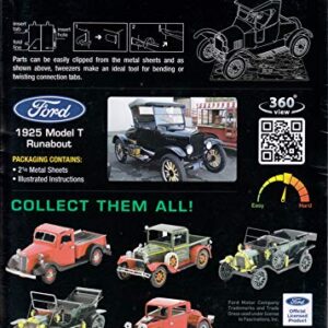 Fascinations Metal Earth 1925 Ford Model T Runabout 3D Metal Model Kit