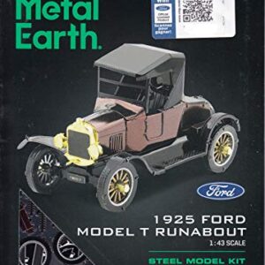 Fascinations Metal Earth 1925 Ford Model T Runabout 3D Metal Model Kit