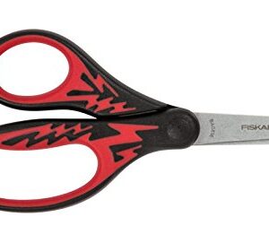 Fiskars 194220 Back to School Supplies, Kids Scissors Softgrip Blunt-tip, 5 Inch, Color Received May Vary