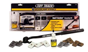 woodland scenics tt4550 tidy track rail tracker cleaning kit woou4550