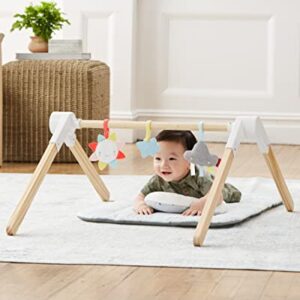 Skip Hop Wooden Baby Gym, Silver Lining Cloud Activity Gym