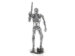 metal earth premium series the terminator t-800 endoskeleton 3d metal model kit fascinations