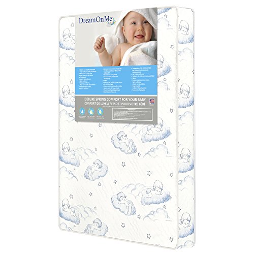 Dream On Me 3’’ Inner Spring Playmat/ Supreme comfort/ Reinforced waterproof cover / Greenguard Gold environment safe playmat