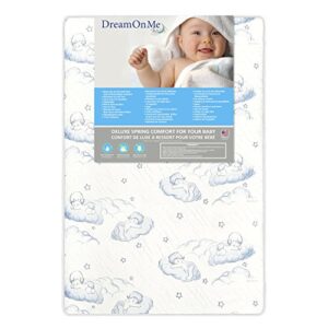 Dream On Me 3’’ Inner Spring Playmat/ Supreme comfort/ Reinforced waterproof cover / Greenguard Gold environment safe playmat