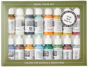 vallejo naval steam era paint set, 17ml