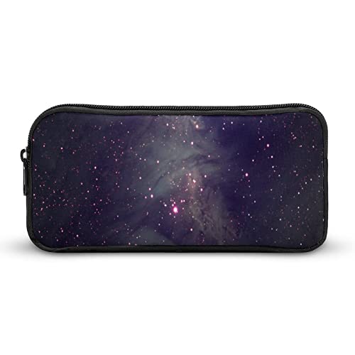 Universe Galaxy Pencil Case Stationery Pen Pouch Portable Makeup Storage Bag Organizer Gift