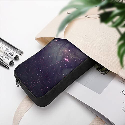 Universe Galaxy Pencil Case Stationery Pen Pouch Portable Makeup Storage Bag Organizer Gift