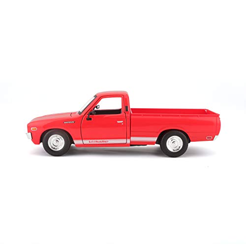 Maisto Datsun 620 Pickup (1973) 1:24 Scale Model Car Opening Doors 20 cm Red (531522)