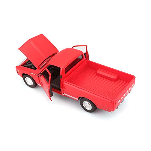 Maisto Datsun 620 Pickup (1973) 1:24 Scale Model Car Opening Doors 20 cm Red (531522)