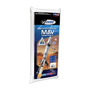 estes mav flying model rocket kit 7283 | ready to fly beginner rocket, multi