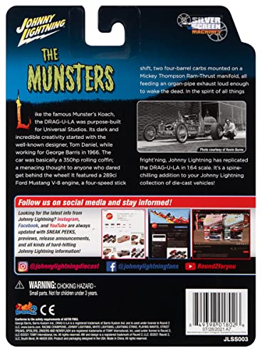 George Barris - Munsters Dragula 1/64 Diecast Model Car