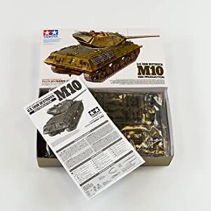 TAMIYA 35350 1/35 US Tank Destroyer M10 Mid Prod Plastic Model Kit