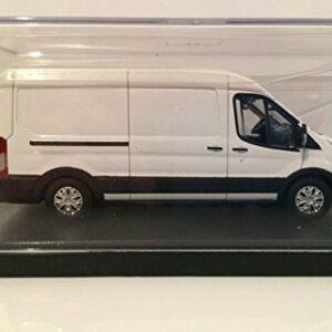 Greenlight 86039 2015 Ford Transit LWB Oxford White 1:43 Scale Diecast