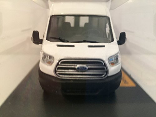 Greenlight 86039 2015 Ford Transit LWB Oxford White 1:43 Scale Diecast