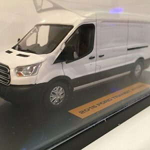 Greenlight 86039 2015 Ford Transit LWB Oxford White 1:43 Scale Diecast